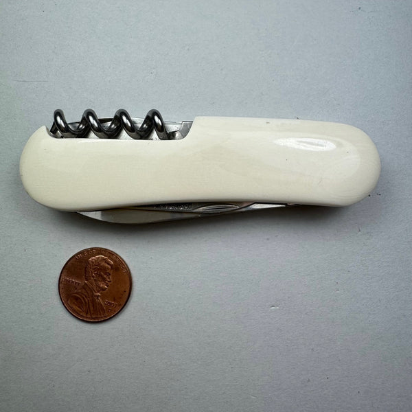Mammoth Ivory Handled Victorinox Swiss Army Knife-02 | Boone Trading ...