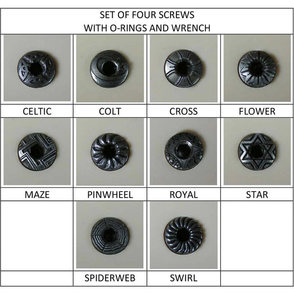 1911 Simulated Ivory Standard with Silver Horse Inlay Pistol Grips ...