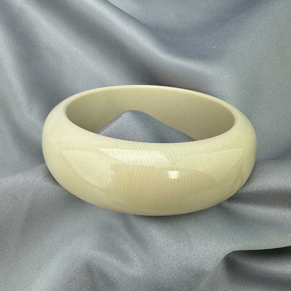 Mammoth Ivory Bangle Bracelet 25mm (.99") | Boone Trading Company
